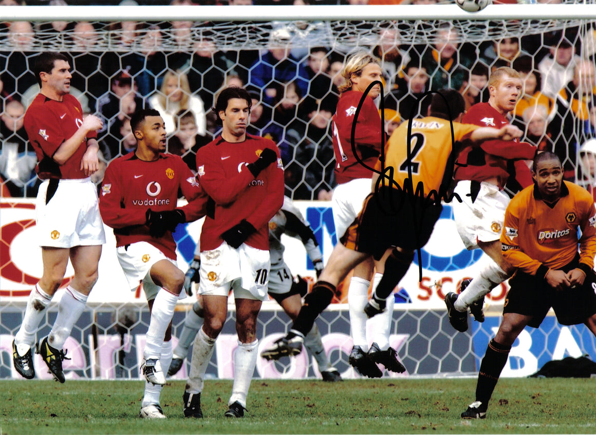 Denis Irwin - Wolves - 9 x 7 Autographed Picture – Extreme-AG.com