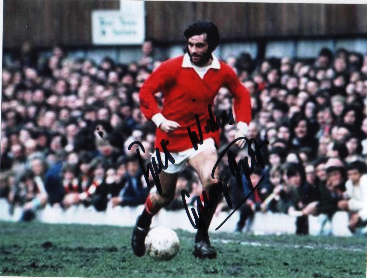 George Best - Manchester United - 8 x 6 Autographed Picture – Extreme ...