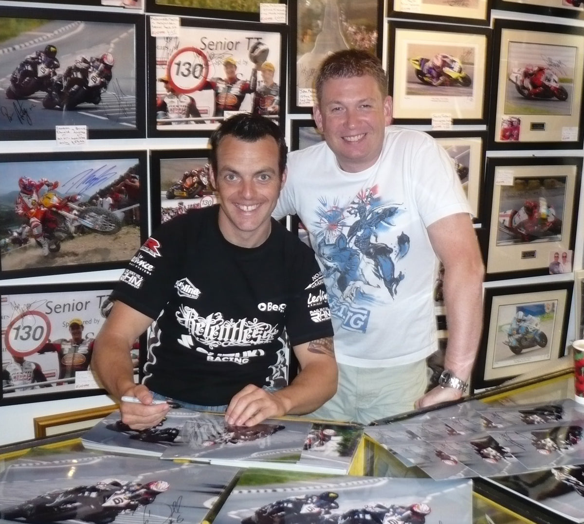 Cameron Donald - Bedstead - TT 2008 - 16 x 12 Autographed Picture ...