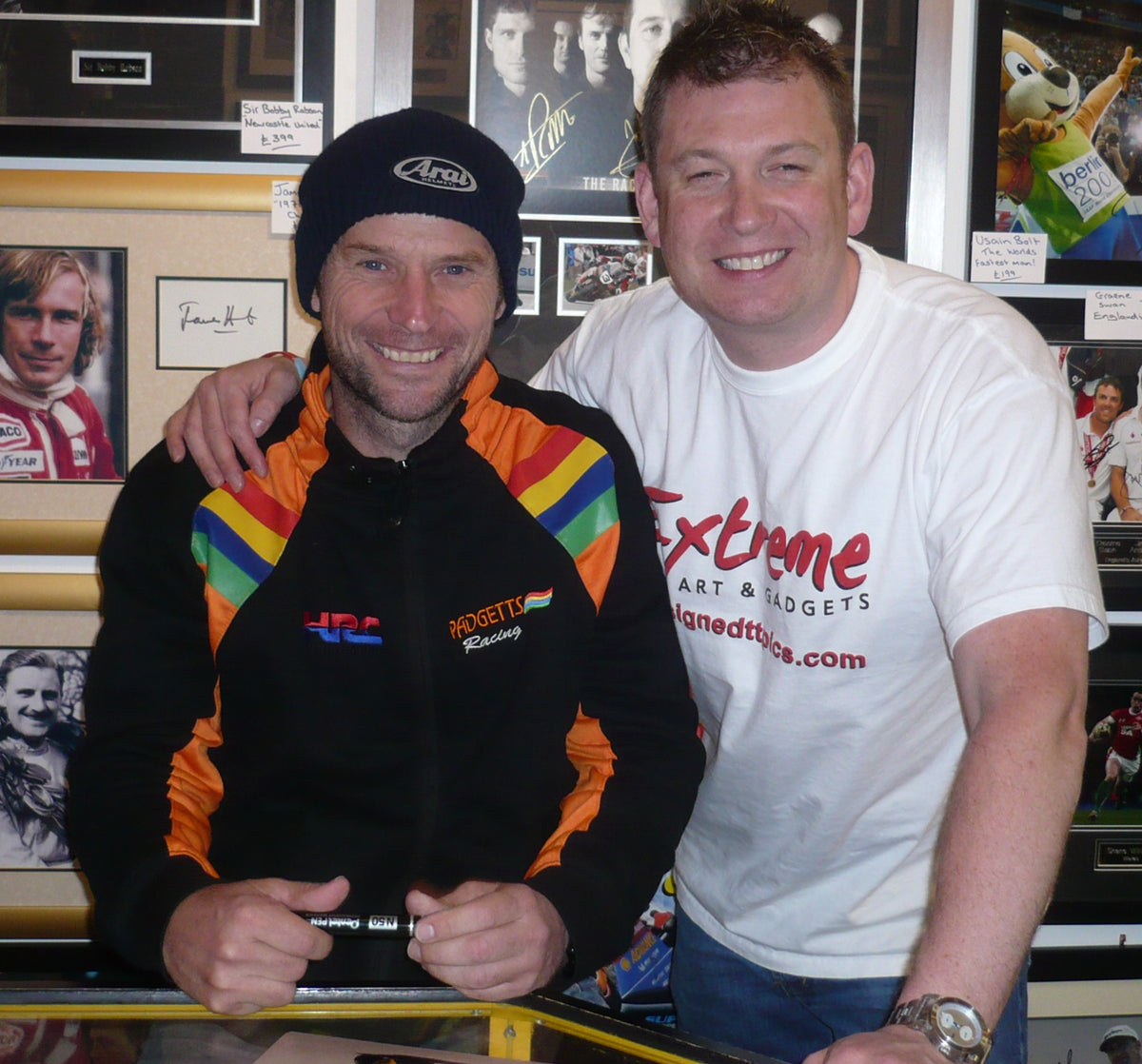 Bruce Anstey - Creg Na Baa - TT 2011 - 12 x 8 Autographed Picture ...